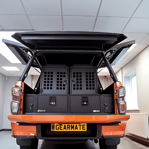 Double Dog Box for Safe and Comfortable Pet Transport